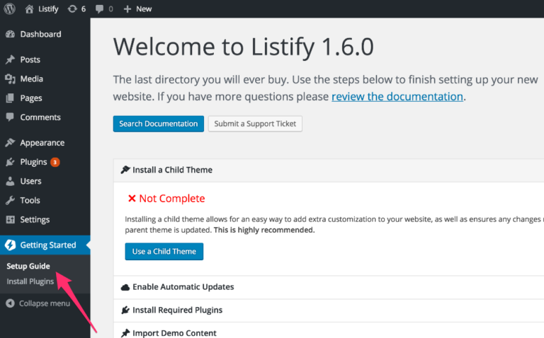Installing Demo Content - Astoundify Knowledge Base