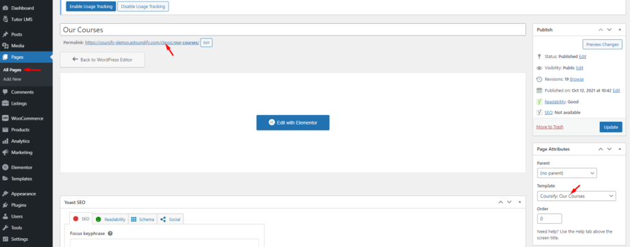 How to Set up a Course List - Astoundify Knowledge Base