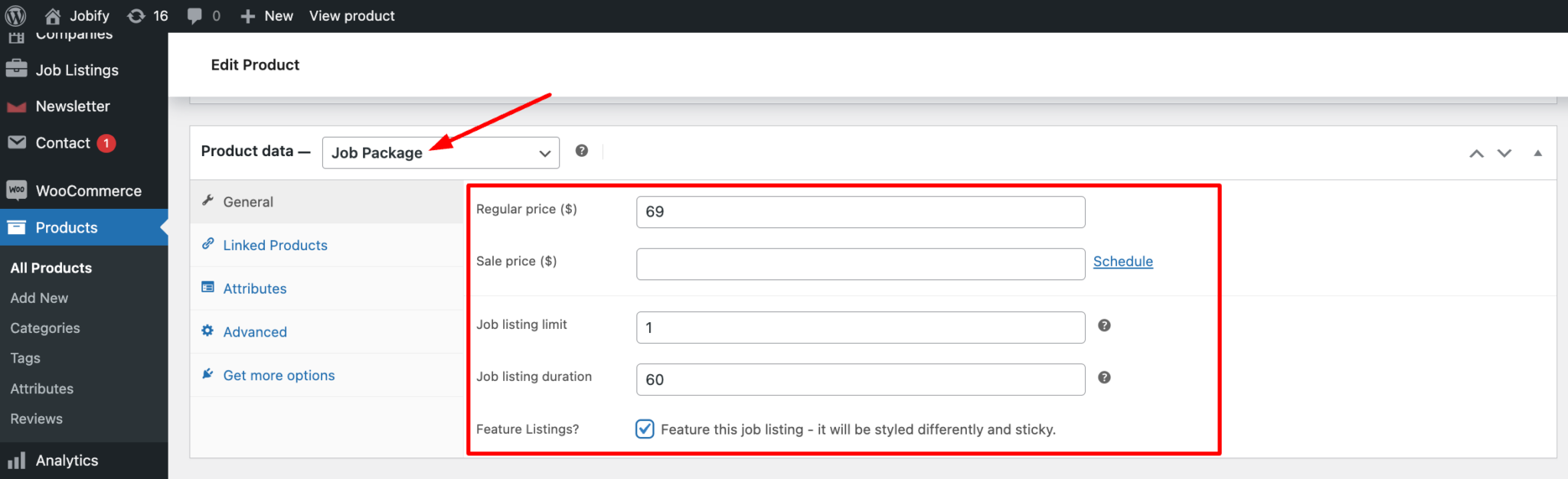 How to Create a Job Package and Job Subscription Package - Astoundify Knowledge Base