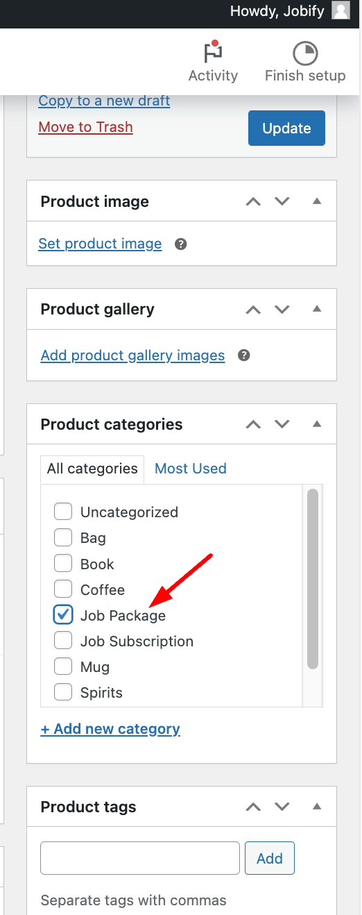 How to Create a Job Package and Job Subscription Package - Astoundify ...