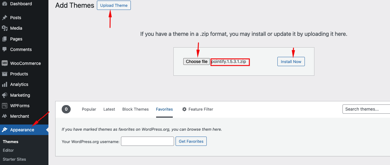Pointify Theme Installation Guide - Astoundify Knowledge Base